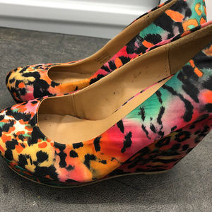 Call It Spring | Shoes | Call It Spring Multicolor Wedge Sandal Heel 6 ...